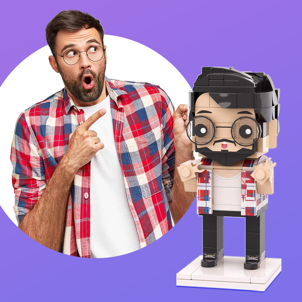 Full Body Customizable 1 Person Custom Brick Figures Upgraded Version ...