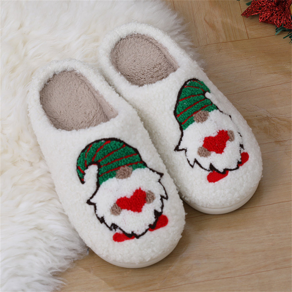 Christmas Slippers Faceless Dwarf Shoes Home Cotton Slippers - MadeMine ...