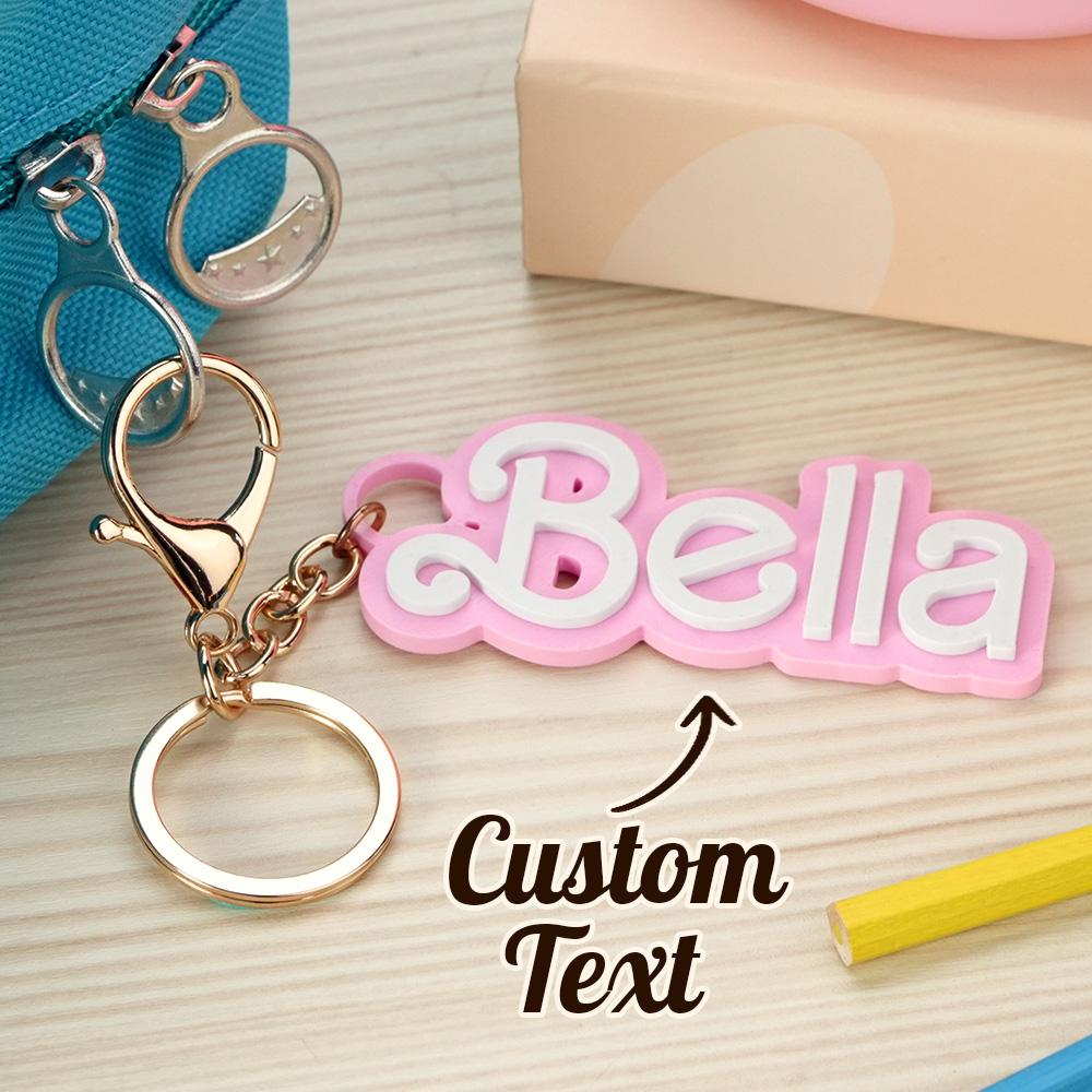 Personalized Backpack Name Tag Bag Charm Back to School Gift for ...