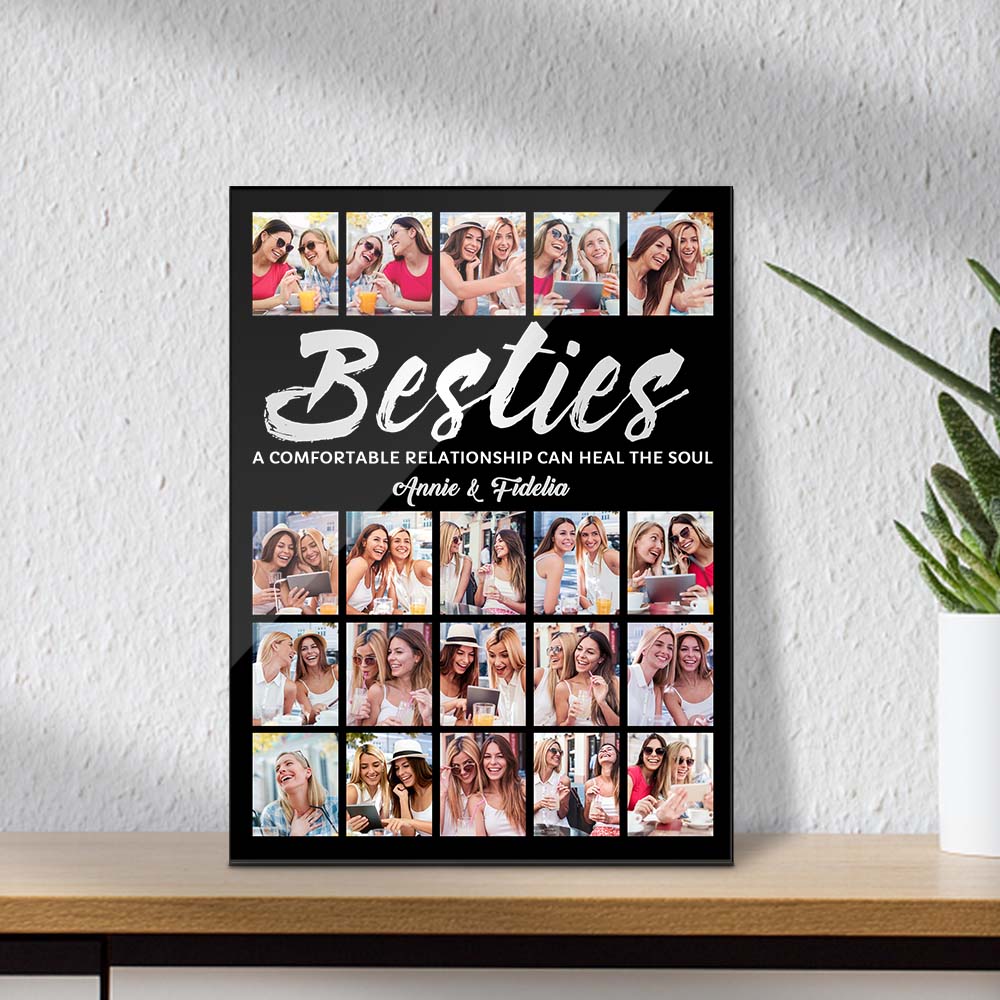 Personalized plaque Picture Frame Engraved - MadeMine Custom Drop Shipping