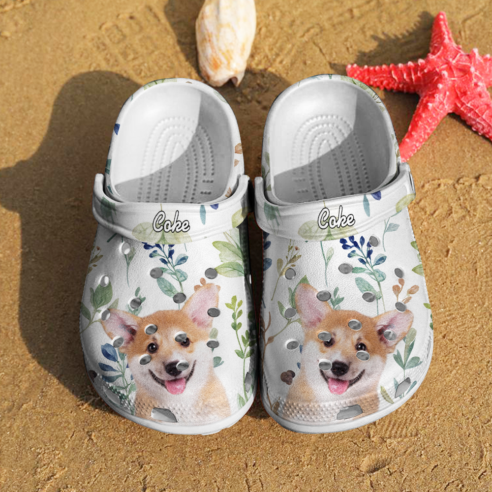 Personalized Pet Face Clog with Name Funny Clogs Slipper Birthday Gift ...